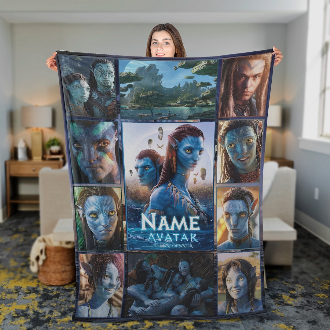 Personalized Avatar 2 Blanket Blanket Gift Ideas Avatar 2 Blanket We ...