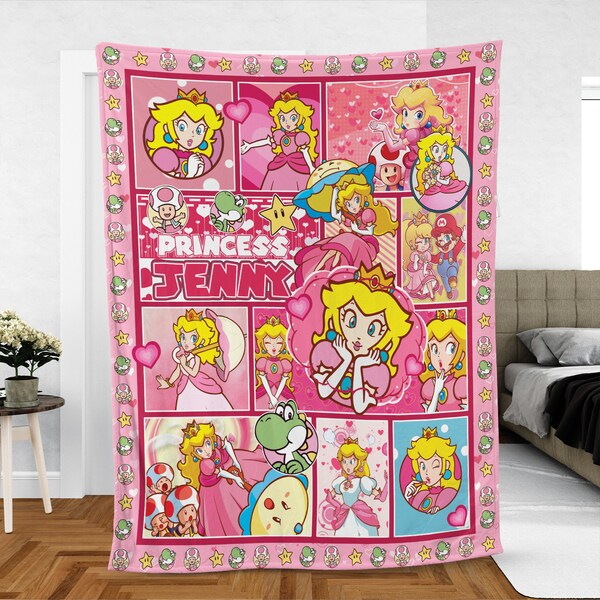 Peach Throw - Etsy