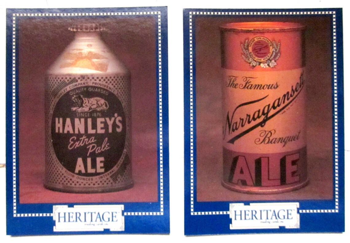 Set of 100 BEER CAN Trading Cards From 1993 Complete Boxed | Etsy