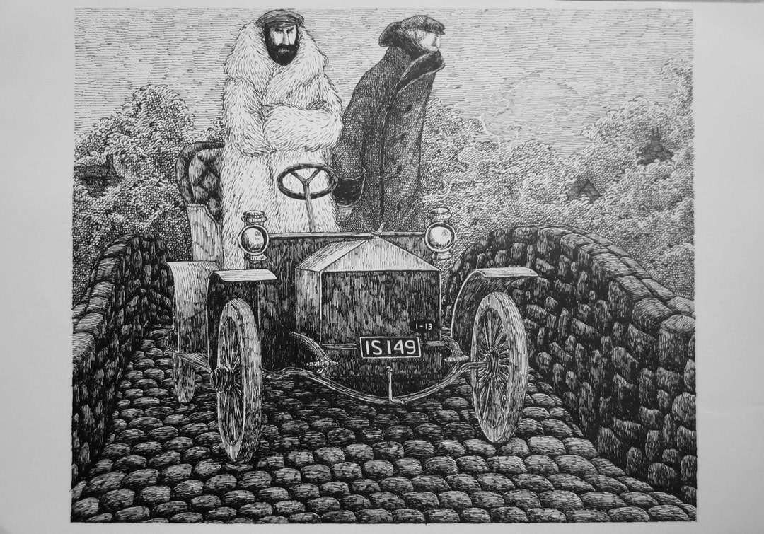 VINTAGE Large EDWARD GOREY Print / Poster 1970s the Other - Etsy