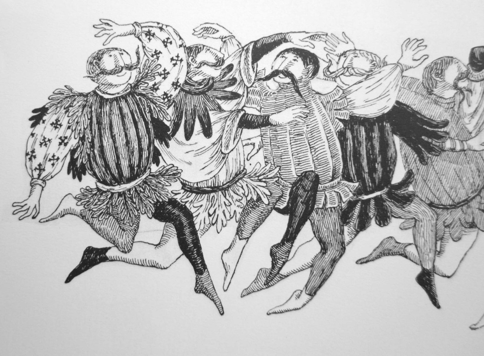 Large Vintage EDWARD GOREY Print / Poster the 12 Days of - Etsy