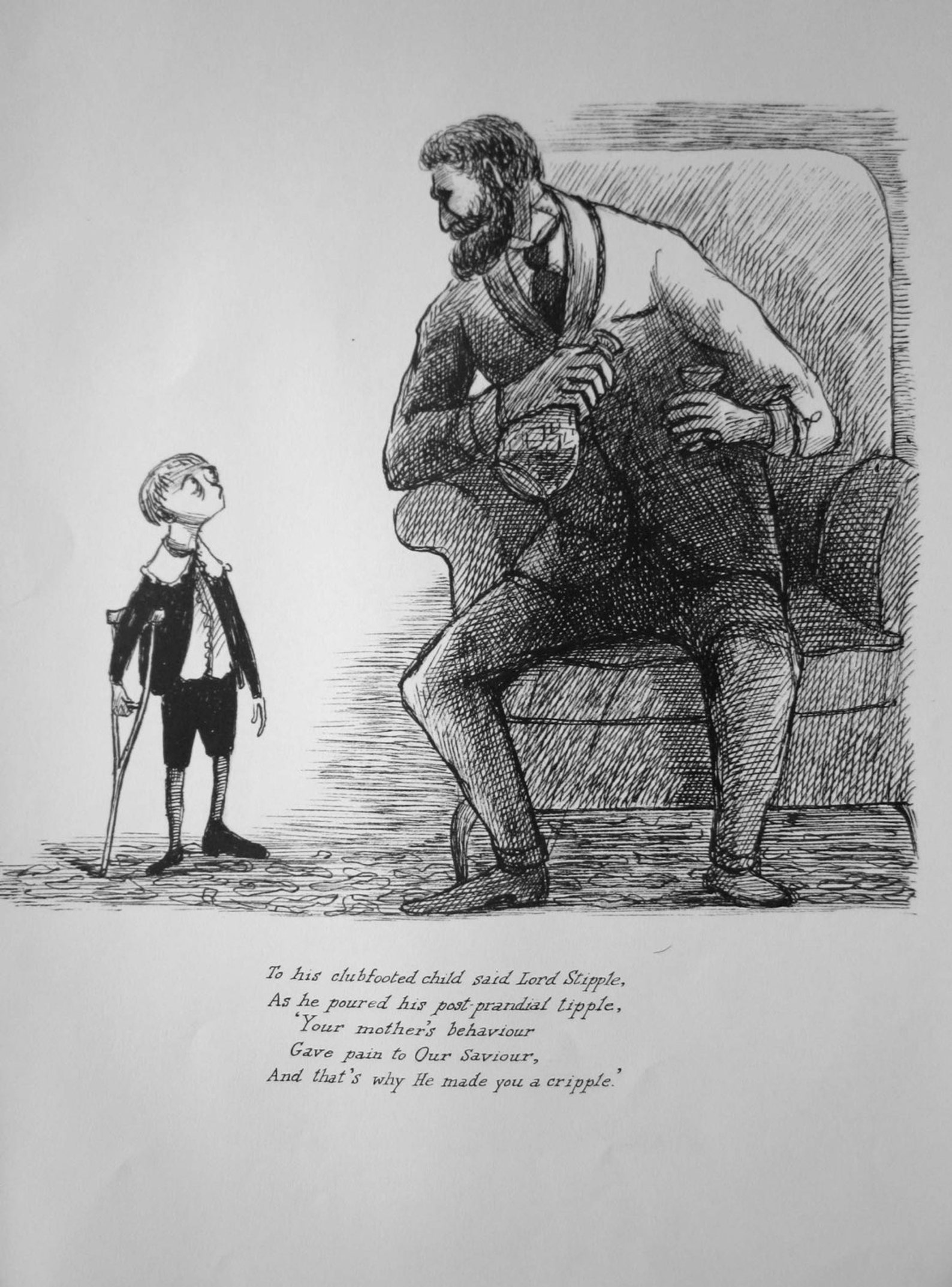 VINTAGE Large EDWARD GOREY Print / Poster 1970s the Listing Attic ...