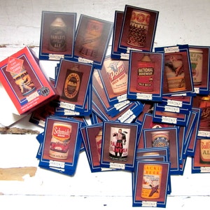 Set of 100 BEER CAN Trading Cards - From 1993 Complete Boxed and ...
