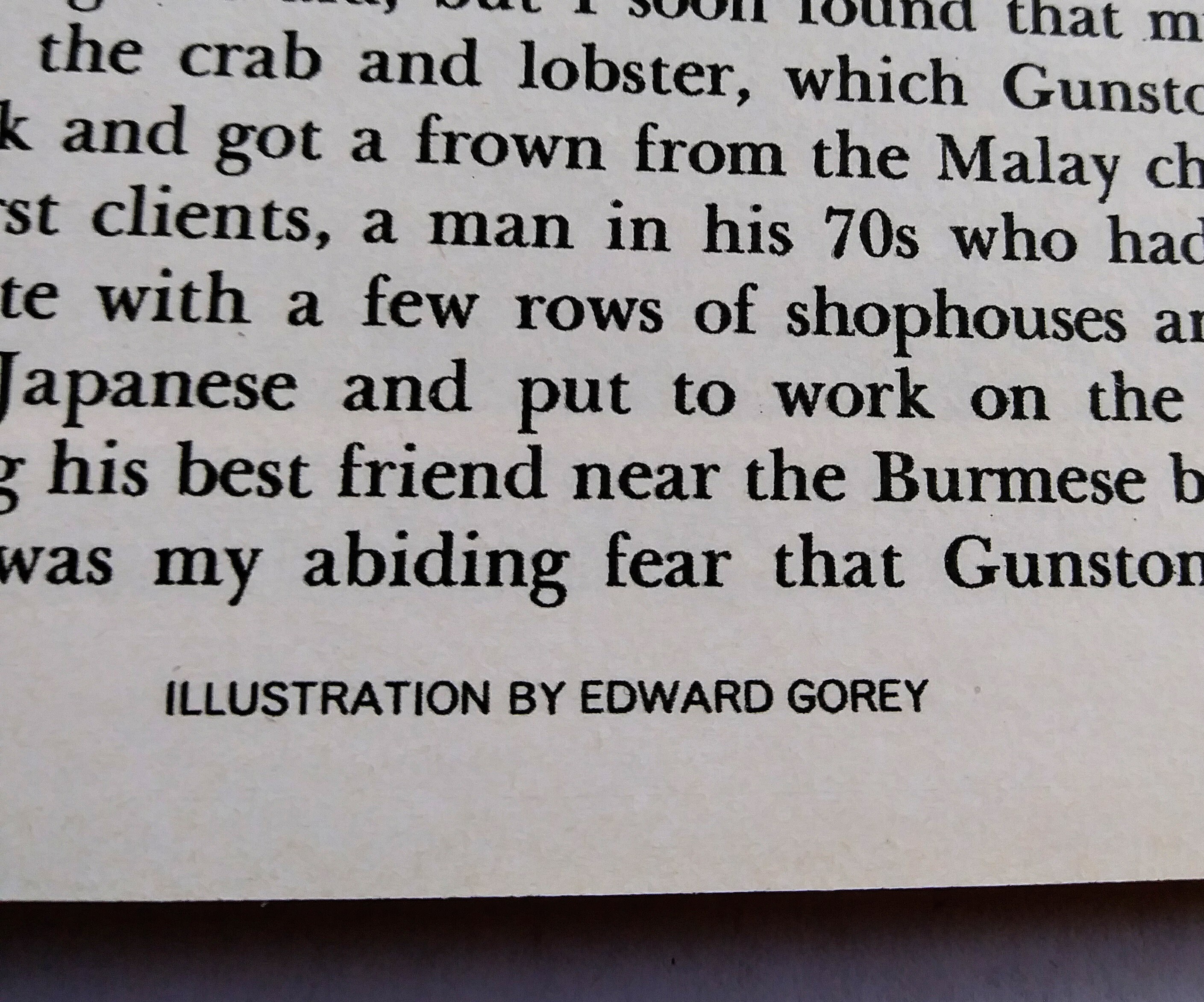 Vintage Edward GOREY Color Illustration Art 1973 Magazine Alberto ...