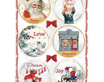 Christmas Rice Paper - Etsy