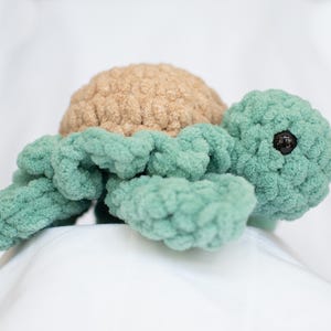Shells the Sea Turtle: Cute Handmade Crochet Stuffed Animal - Etsy