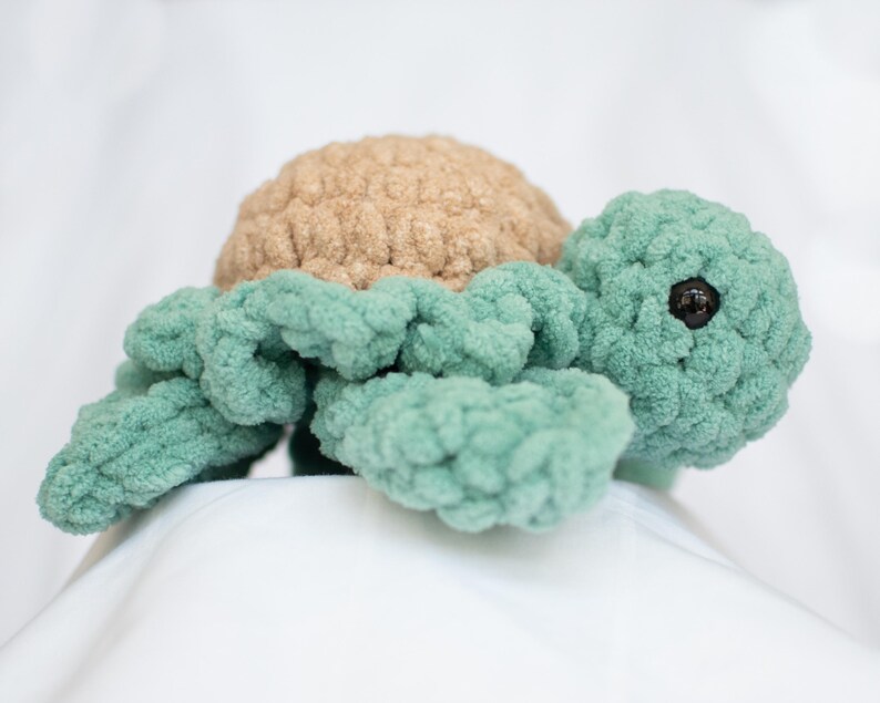 Shells the Sea Turtle: Cute Handmade Crochet Stuffed Animal - Etsy
