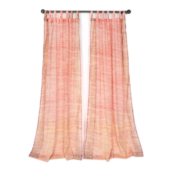 Dusty Rose Curtains - Etsy