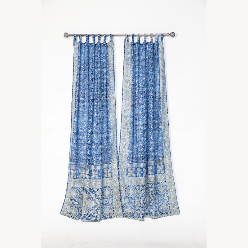 Blue Drapes - Etsy