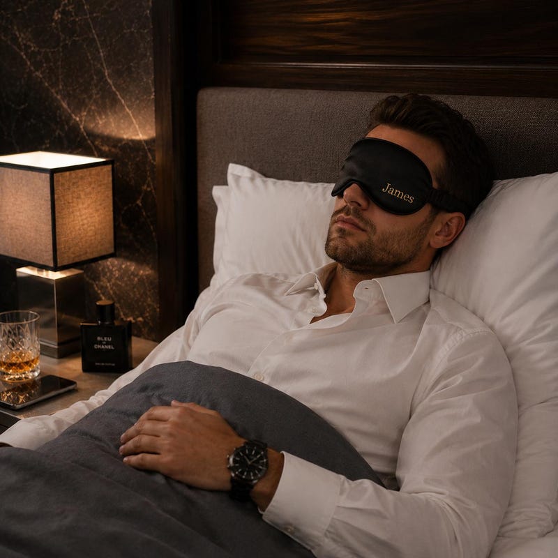 Custom Logo Eye Mask - Etsy