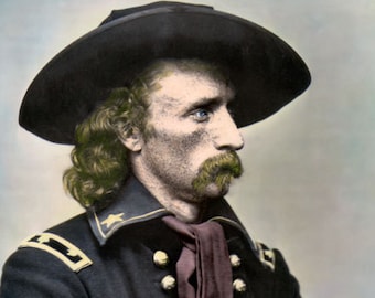 General Custer Art - Etsy