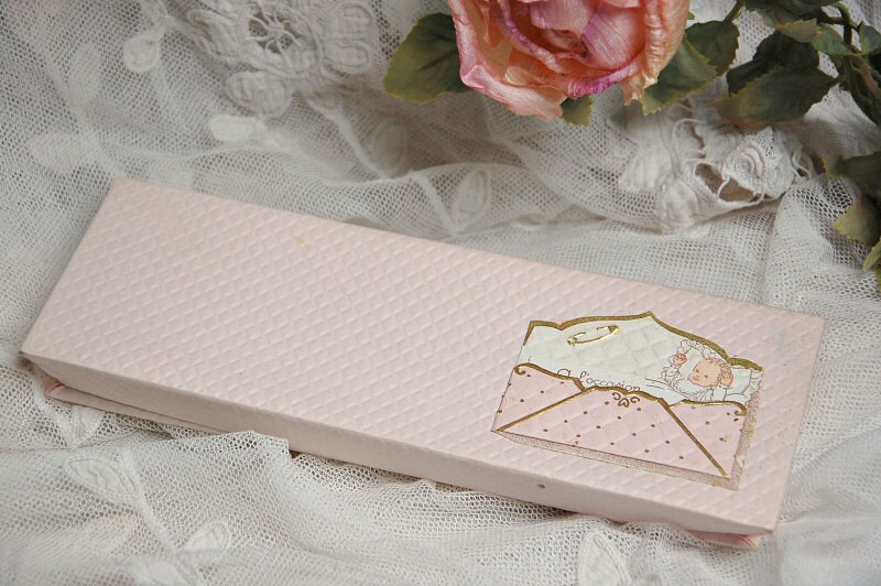 Vintage French Baptism Gift Box Candy Box French Chocolate - Etsy