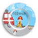 Firefighter Personalized Plate Firefighter Boy Girl Fire - Etsy