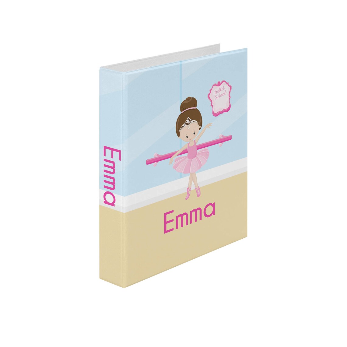 Personalized Binder Ballet Class Ballerina Crown Ballet Room | Etsy