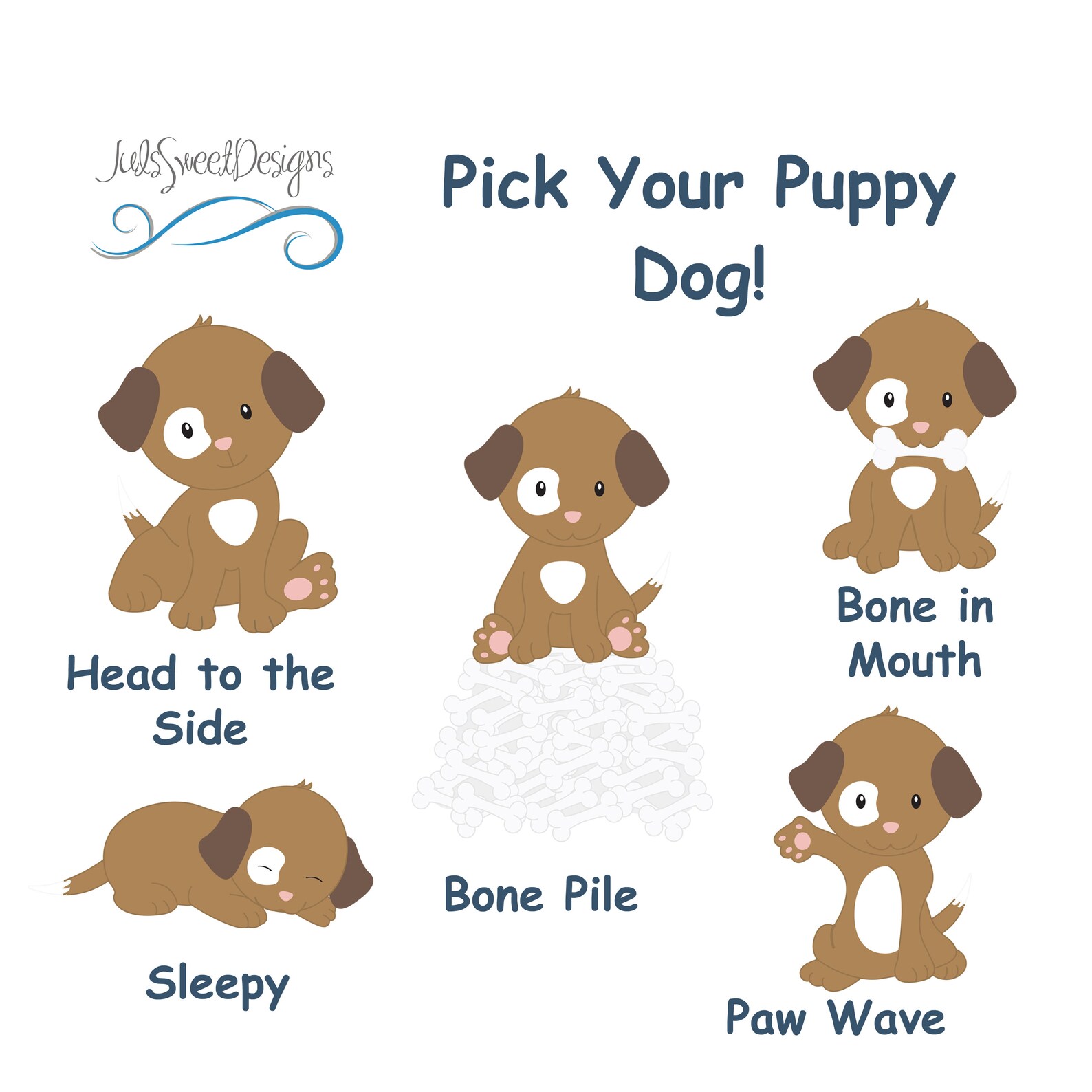 Puppy Folder Puppy Dog Brown White Spot Eye Grass Carpeta - Etsy España