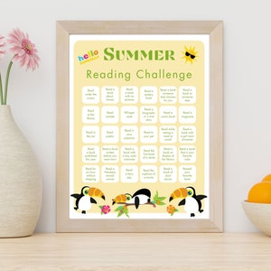 Kids Summer Reading Challenge Printable, Hello Summer Toucans ...