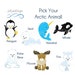 Personalized Folder Arctic Animal Winter Ice Snow Scene - Etsy