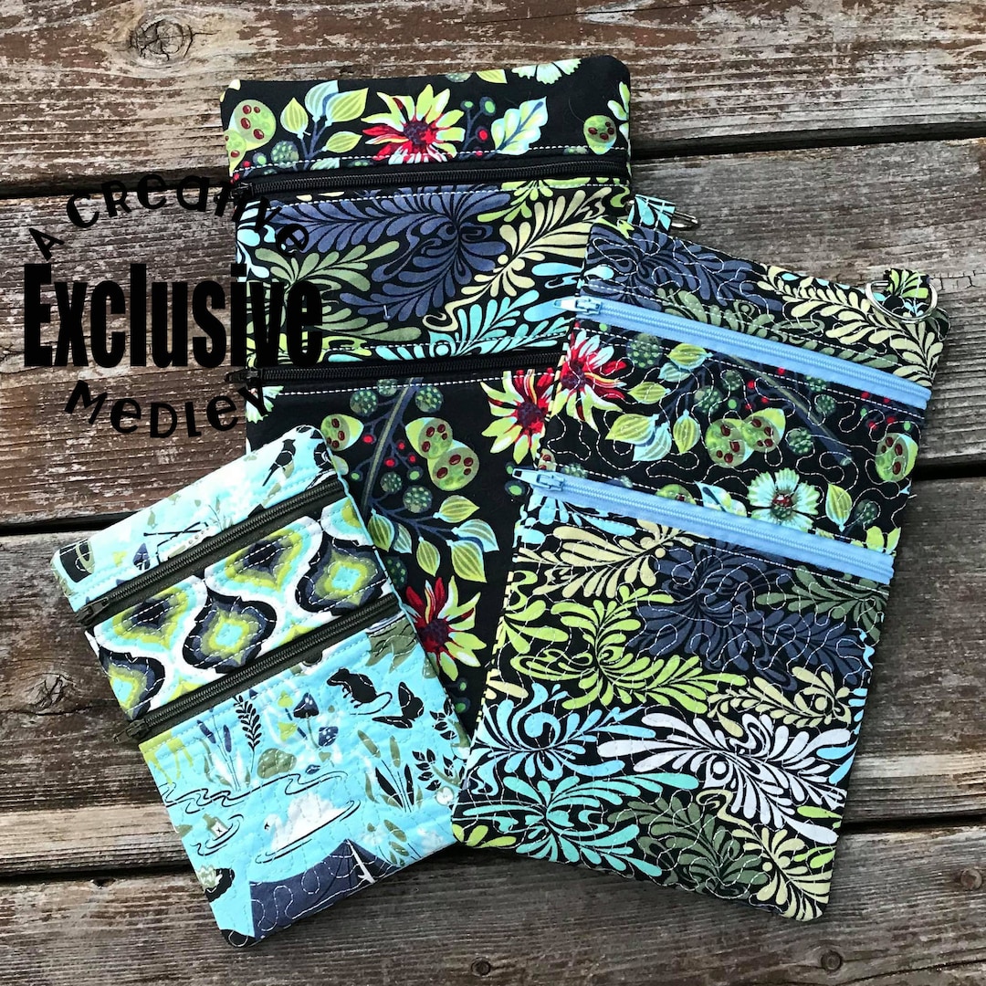 2 Zipper Bags – IN THE HOOP for 5×7, 6×10 and 7×11 Hoops - Instant ...