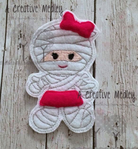 Momia de niña Jumbo gran tamaño sentía feltie diseño del | Etsy