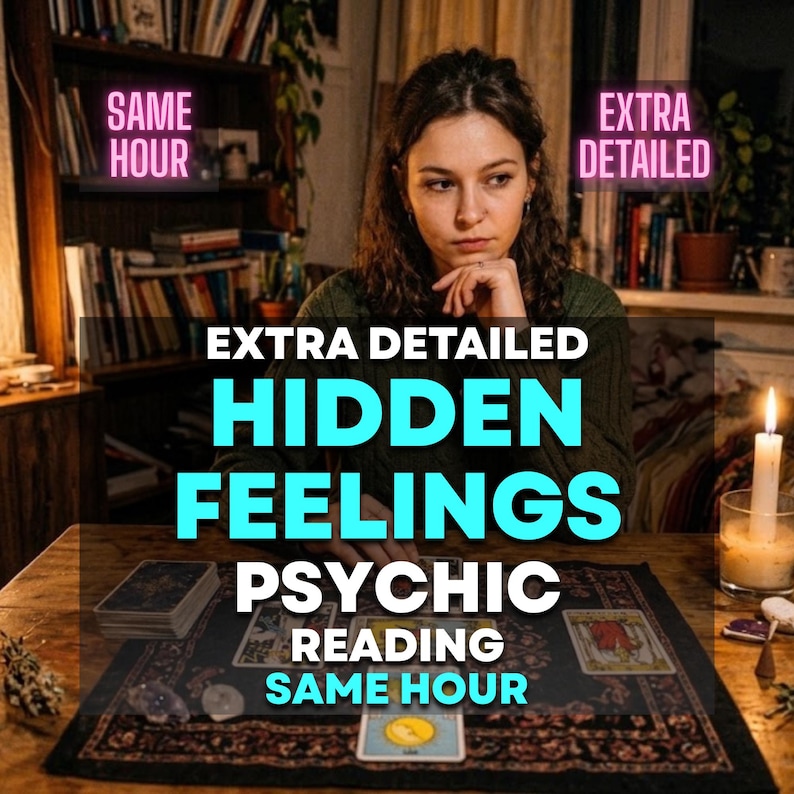 Hidden Feelings Psychic Reading, Reveal Their Secret Emotions, True ...