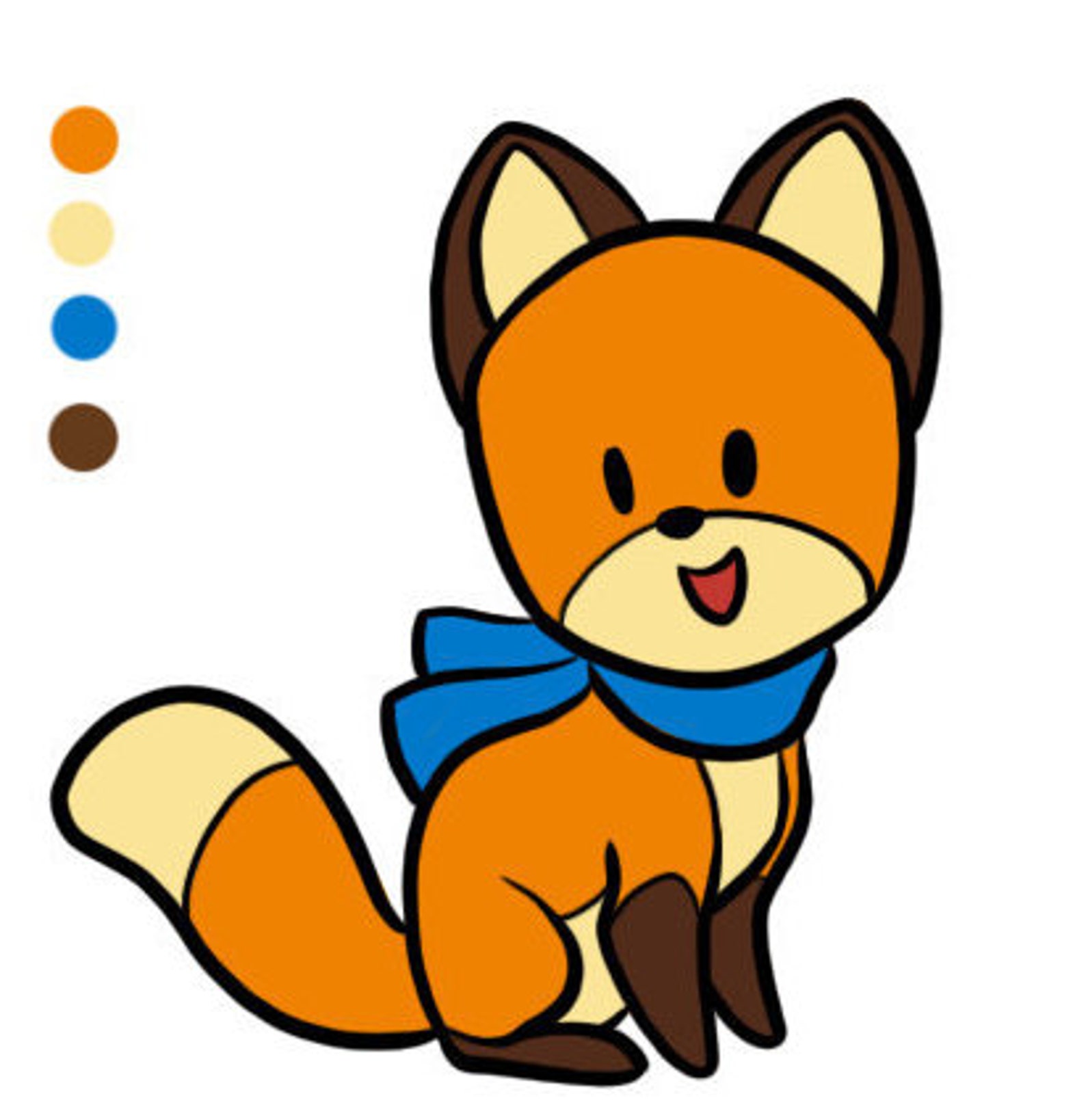 Fox & Boots - Fox Pin! Cute! Hard Enamel Pin - Etsy