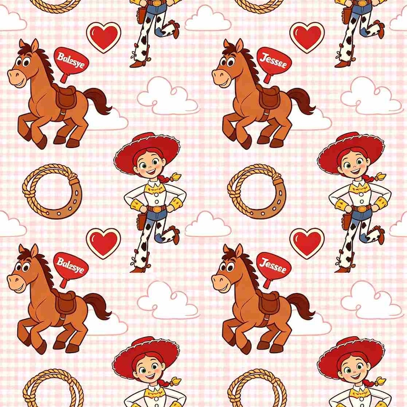 Character Cartoon Fabric - Etsy