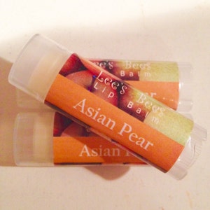 Asian Pear Lip Balm, Natural Beeswax Chapstick From the Beekeeper - Etsy
