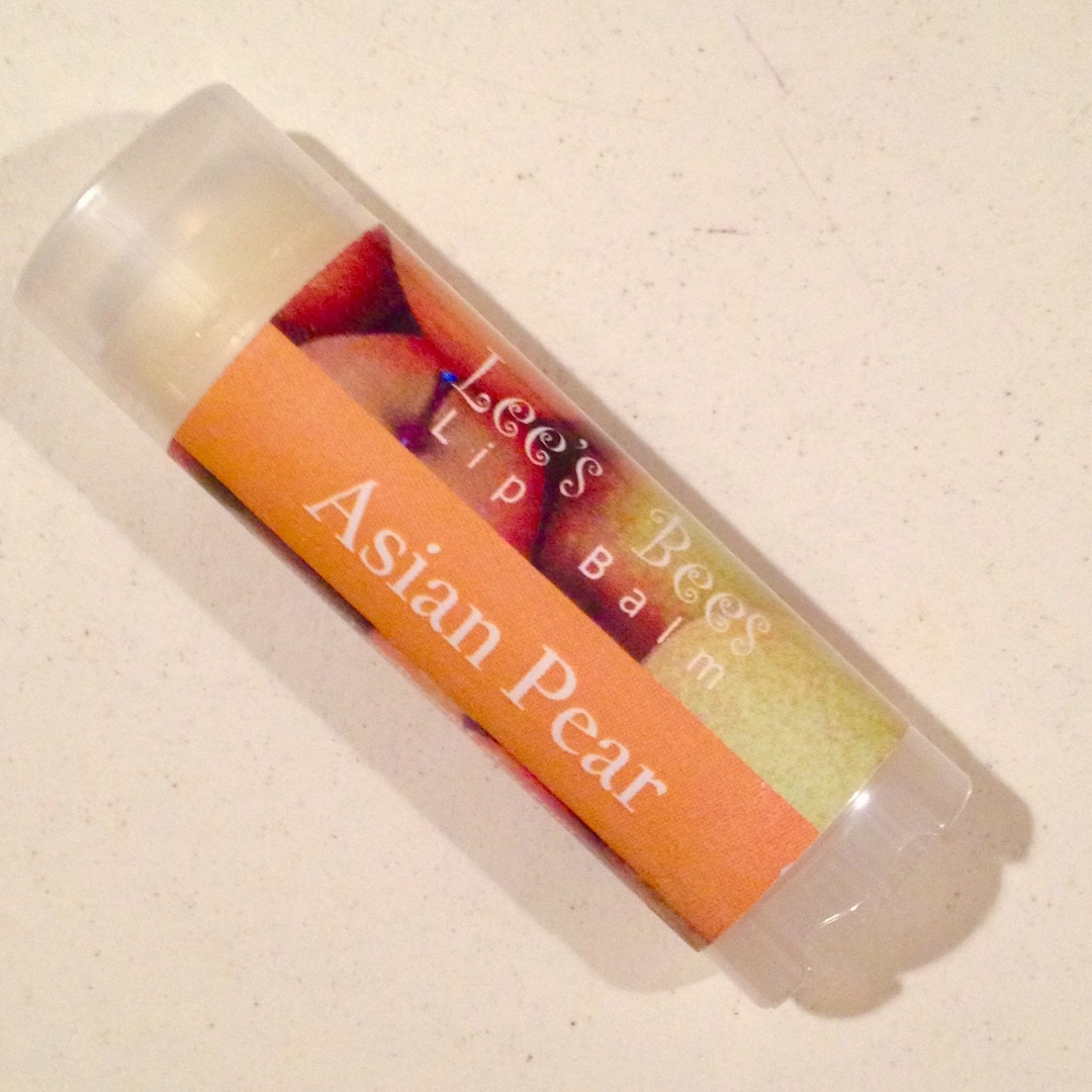 Asian Pear Lip Balm, Natural Beeswax Chapstick From the Beekeeper - Etsy