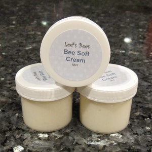 Mint Bee Soft Cream - AWARD WINNING Beeswax Body Cream With Essential ...