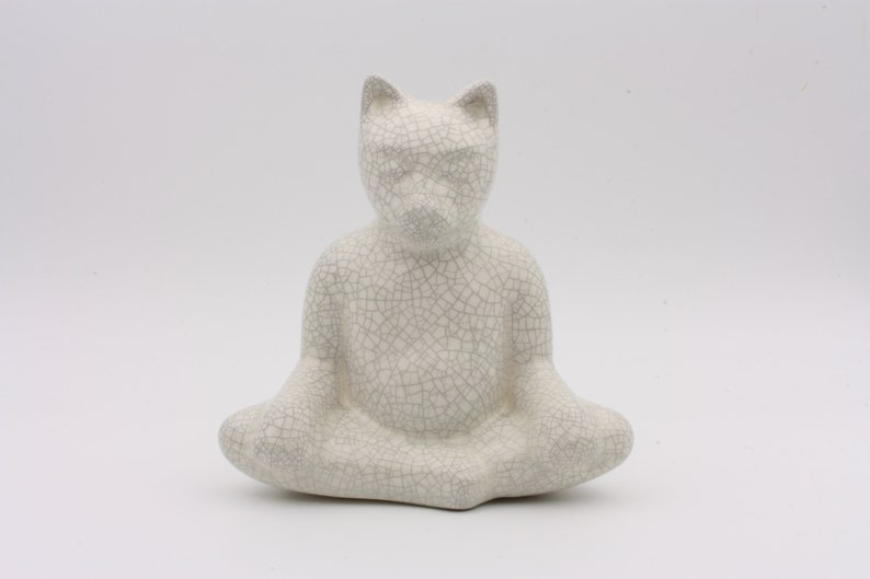 Cat Urn, Zen Buddha Cat, Cat Urn Art, Keepsake Urn for Cats , Pet and ...