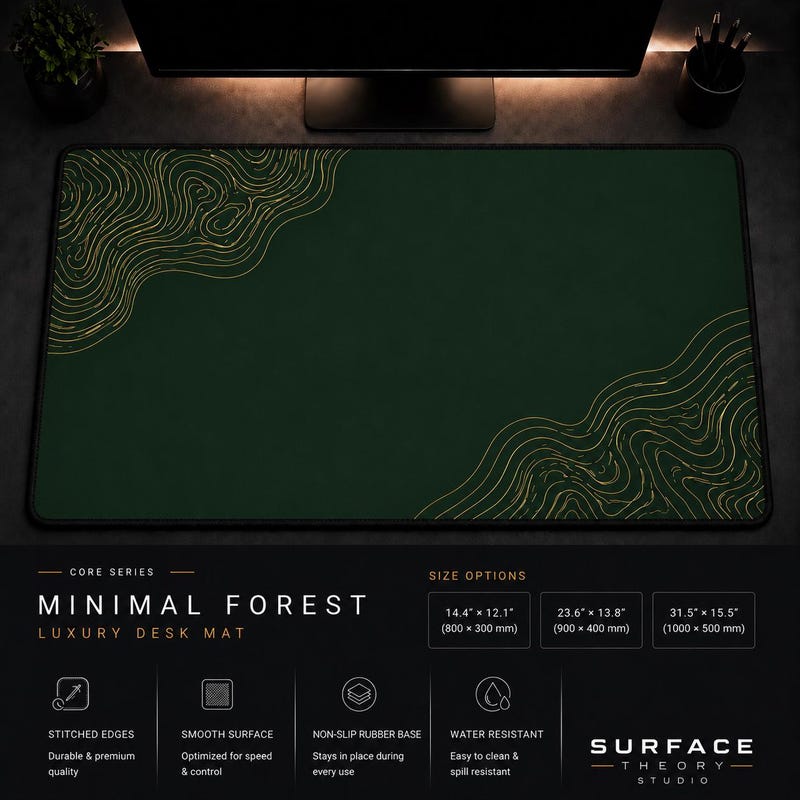 Aesthetic Green Mouse Pad - Etsy