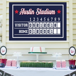 Baseball Scoreboard - Etsy