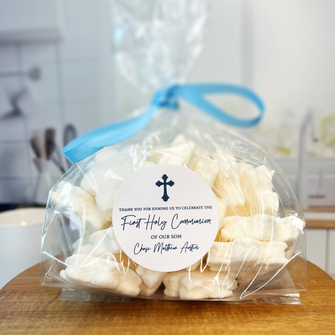 Simple First Holy Communion Personalized Stickers, First Communion ...