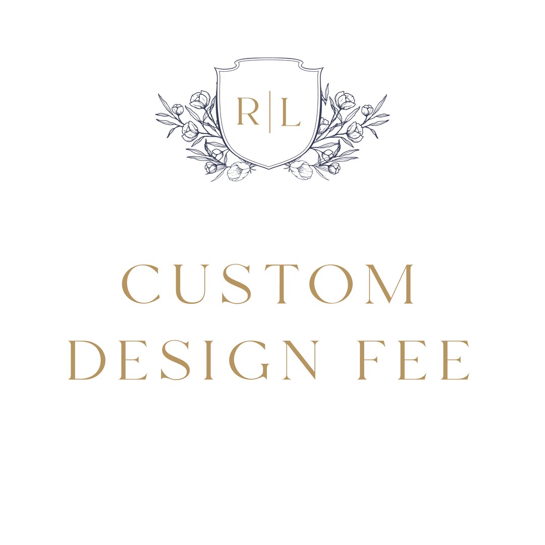 Custom Design Fee: Event Artwork and Text - Vector, Black & White - Etsy