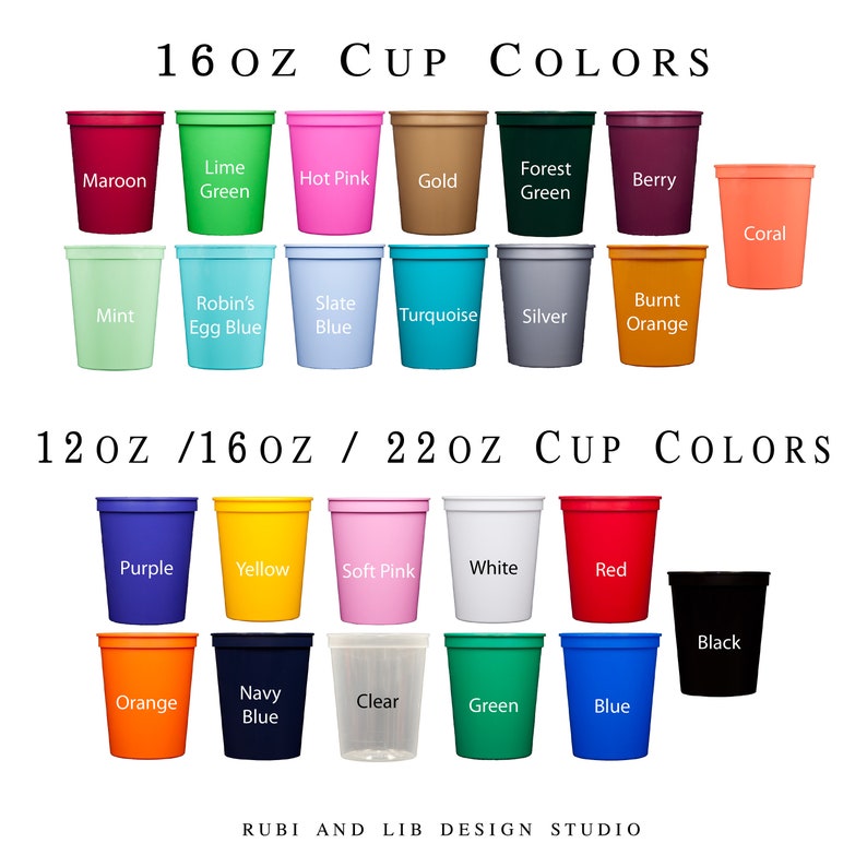 Split My Ink Color on Cups Add to Cart With Desired Listing - Etsy