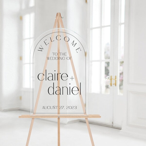 Acrylic Welcome Sign - Etsy