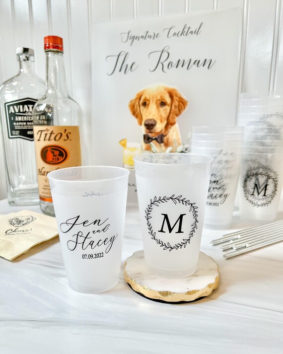 Fancy plastic cups for weddings 60 photos - Astyledwedding.com