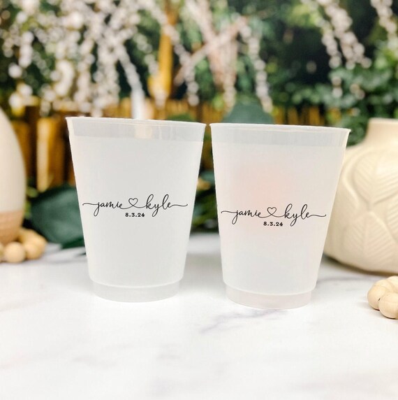 Fancy plastic cups for weddings 60 photos - Astyledwedding.com