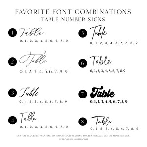 Fun Fact Custom Photo Acrylic Table Numbers, Acrylic Signs, Wedding ...