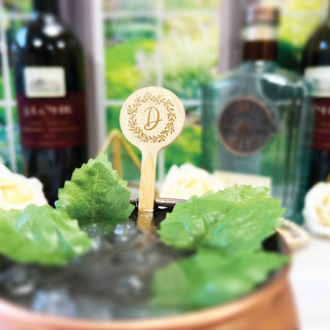 Custom Wedding Drink Stir Sticks Beverage Bar Stick, Wood Drink Stirs ...