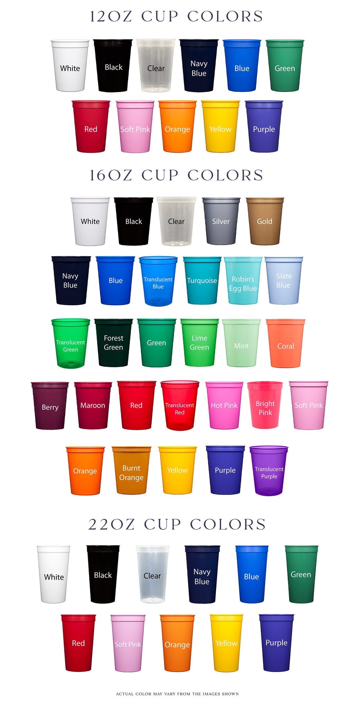 Happy Fore-tee Birthday Personalized Stadium Plastic Cups - Etsy