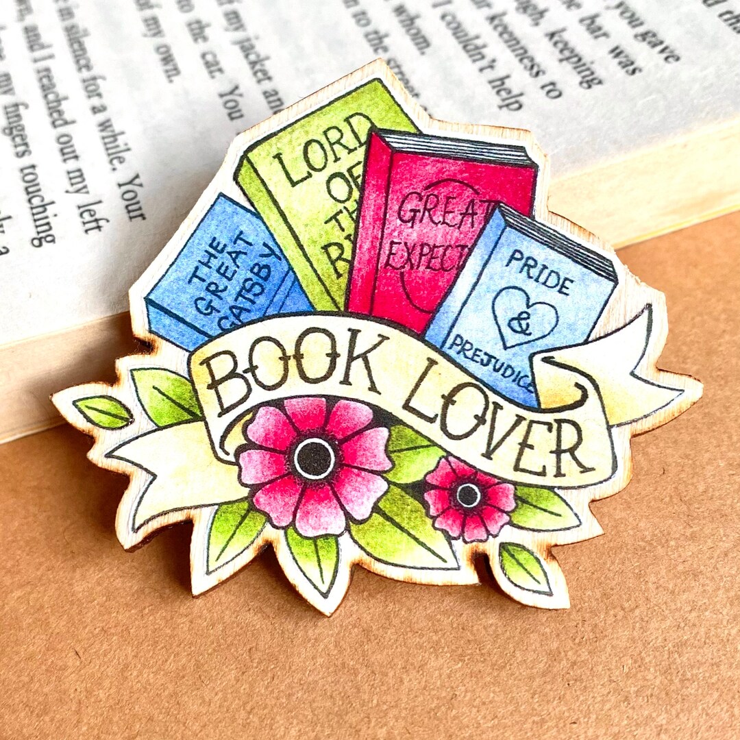 Book Lover Magnet, Gift for Reader, Novel Fridge Magnet - Etsy