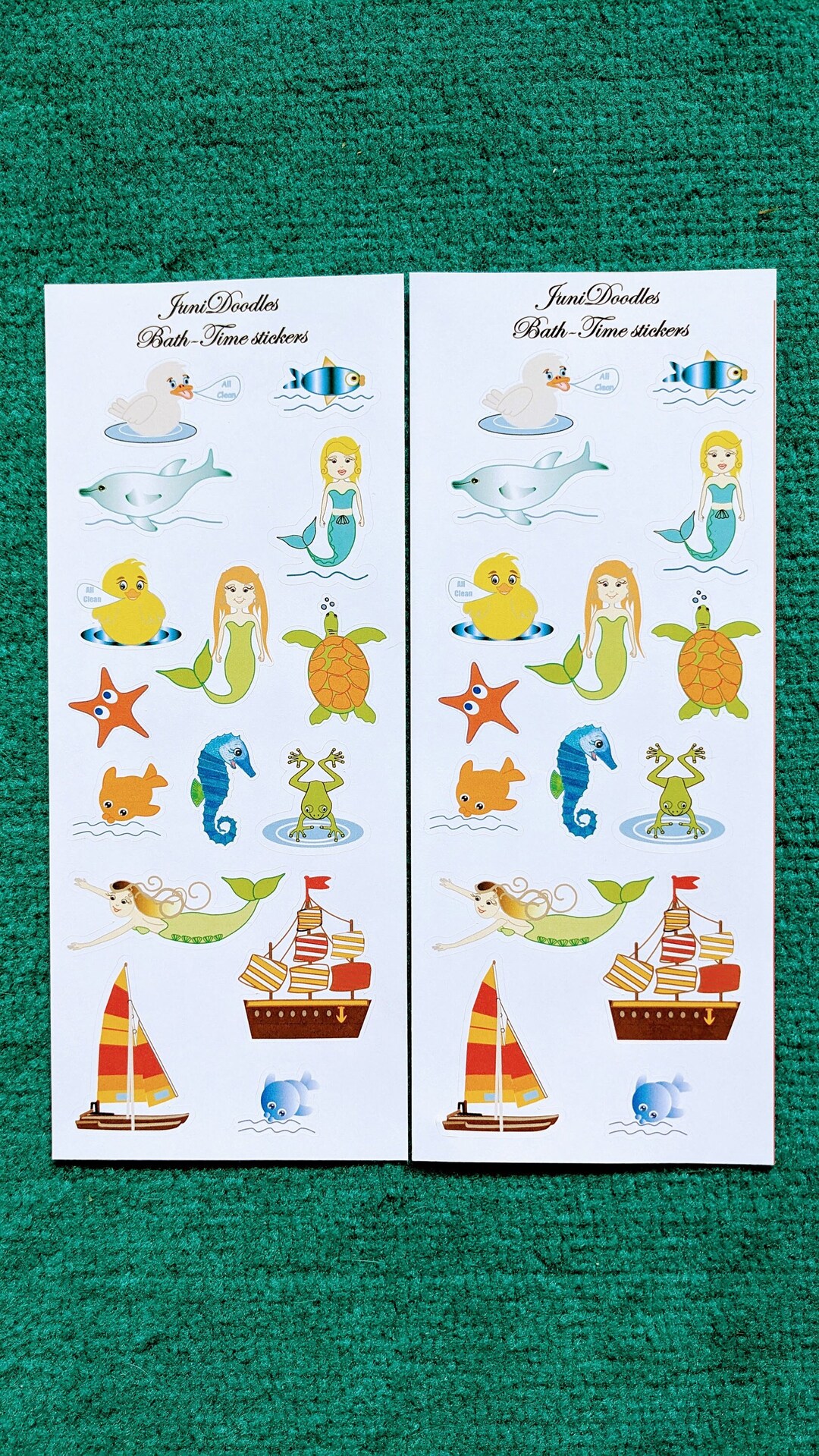 Bathtime Stickers, Reward Stickers for Young Children After Bath, Happy ...