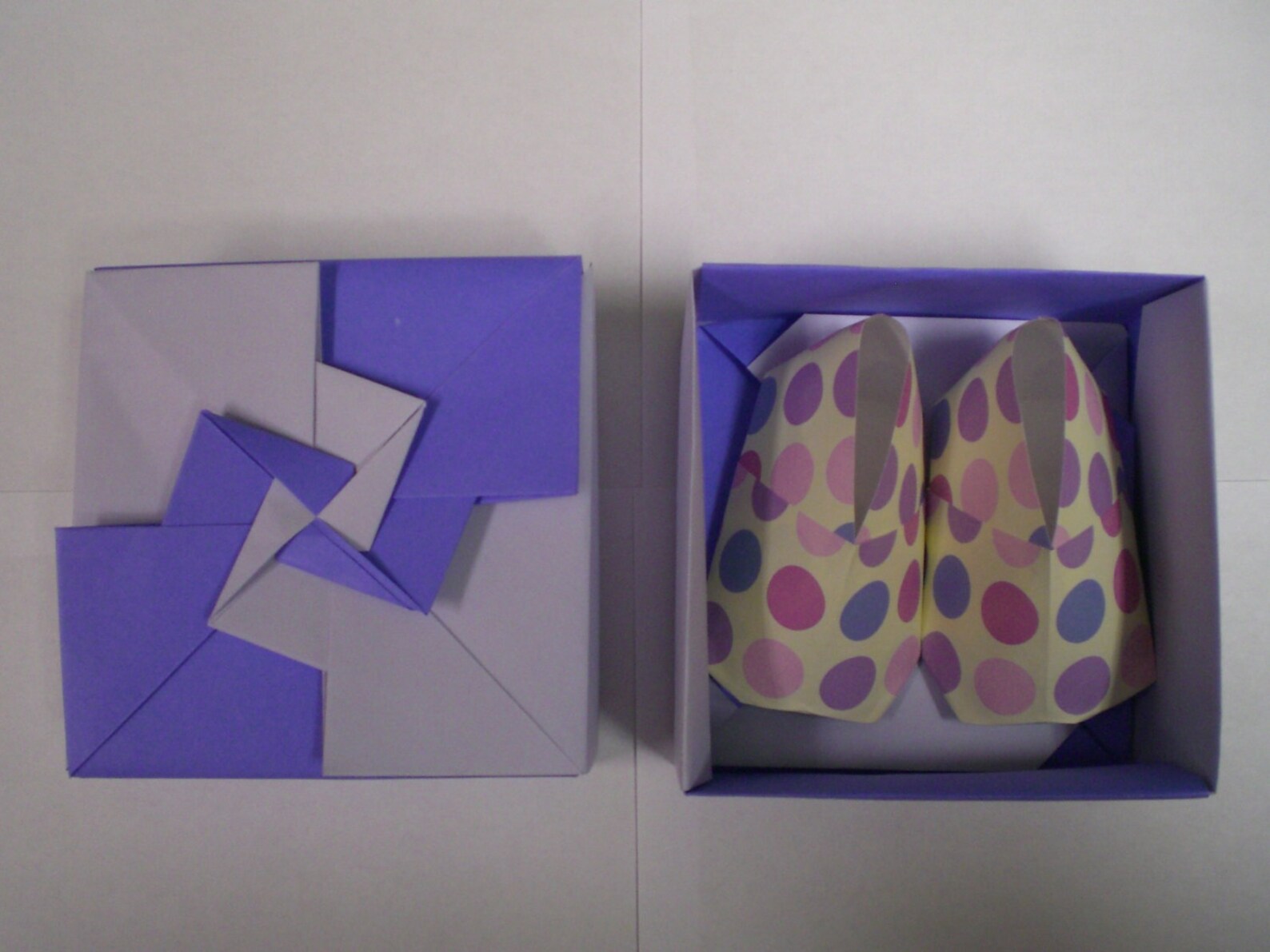 Origami Baby Booties Shoes With Box - Etsy