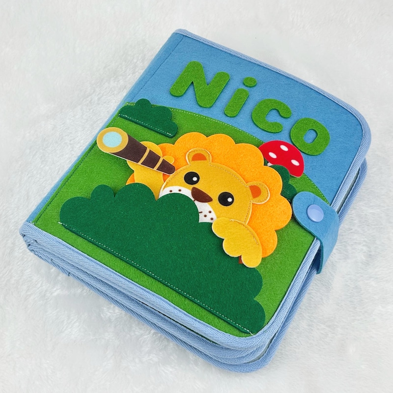 Baby Busy Book 9 Month - Etsy