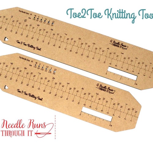 Toe2toe Knitting Tool for Sock Knitting Kitchener Stitch and - Etsy