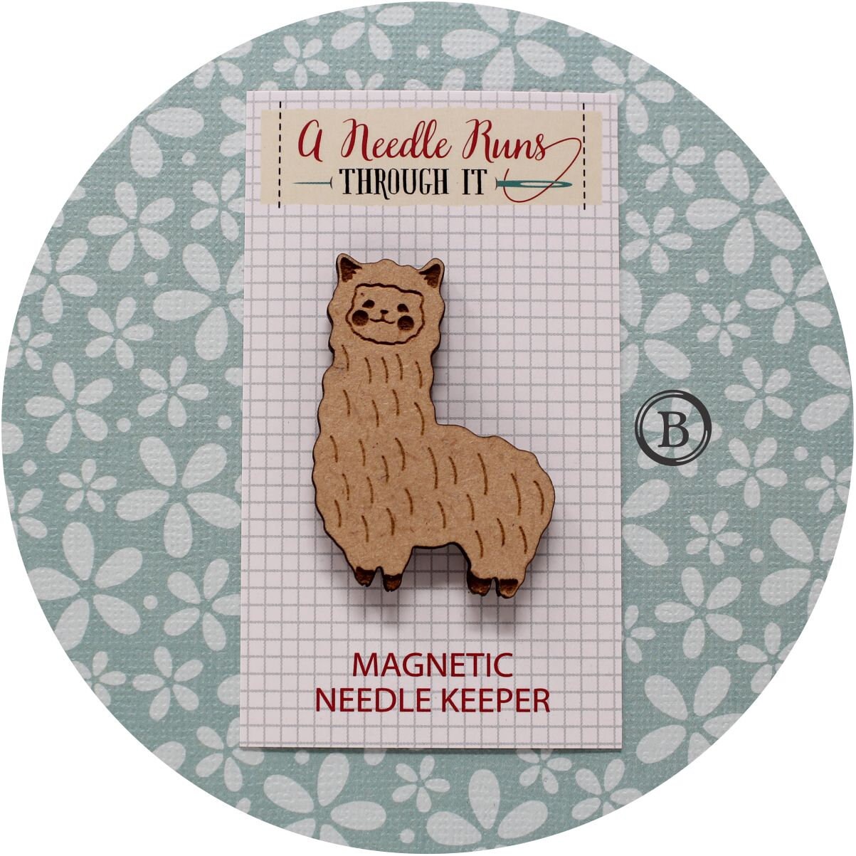 Sewing & Needlecraft Needle Minders keepers Happy Llama Needle Minders ...