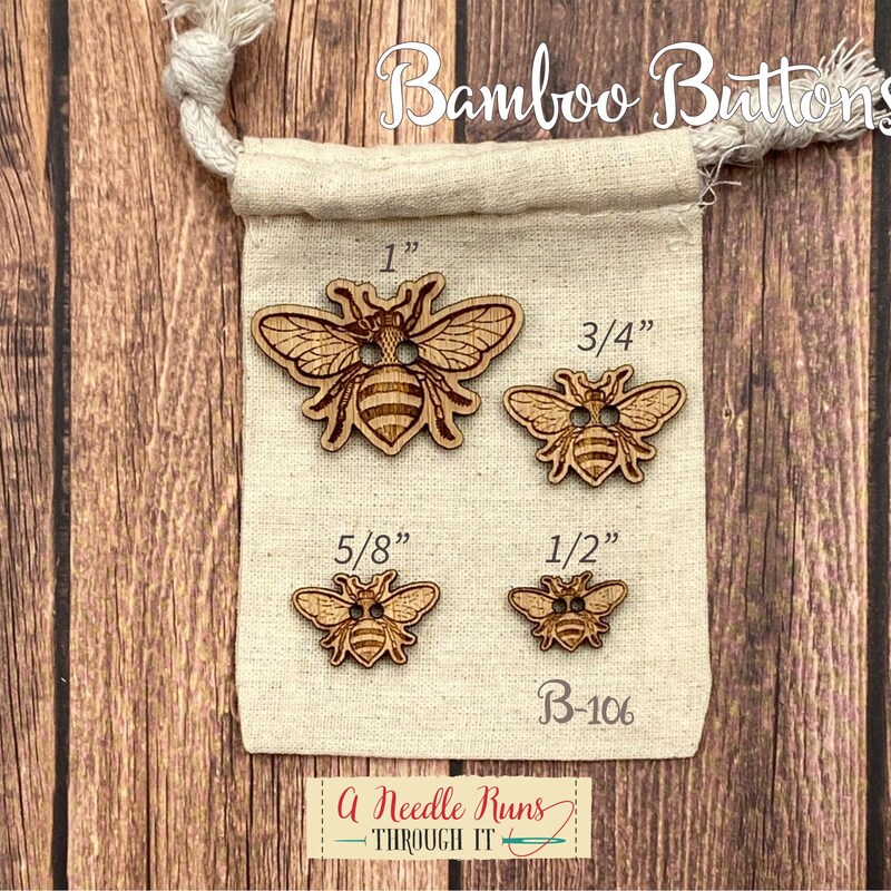 Bee Buttons - Etsy
