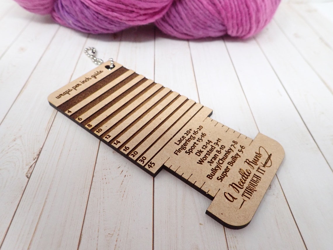 Wraps per Inch Wood Guide. WPI Guide Tool. Spinner Tools. - Etsy