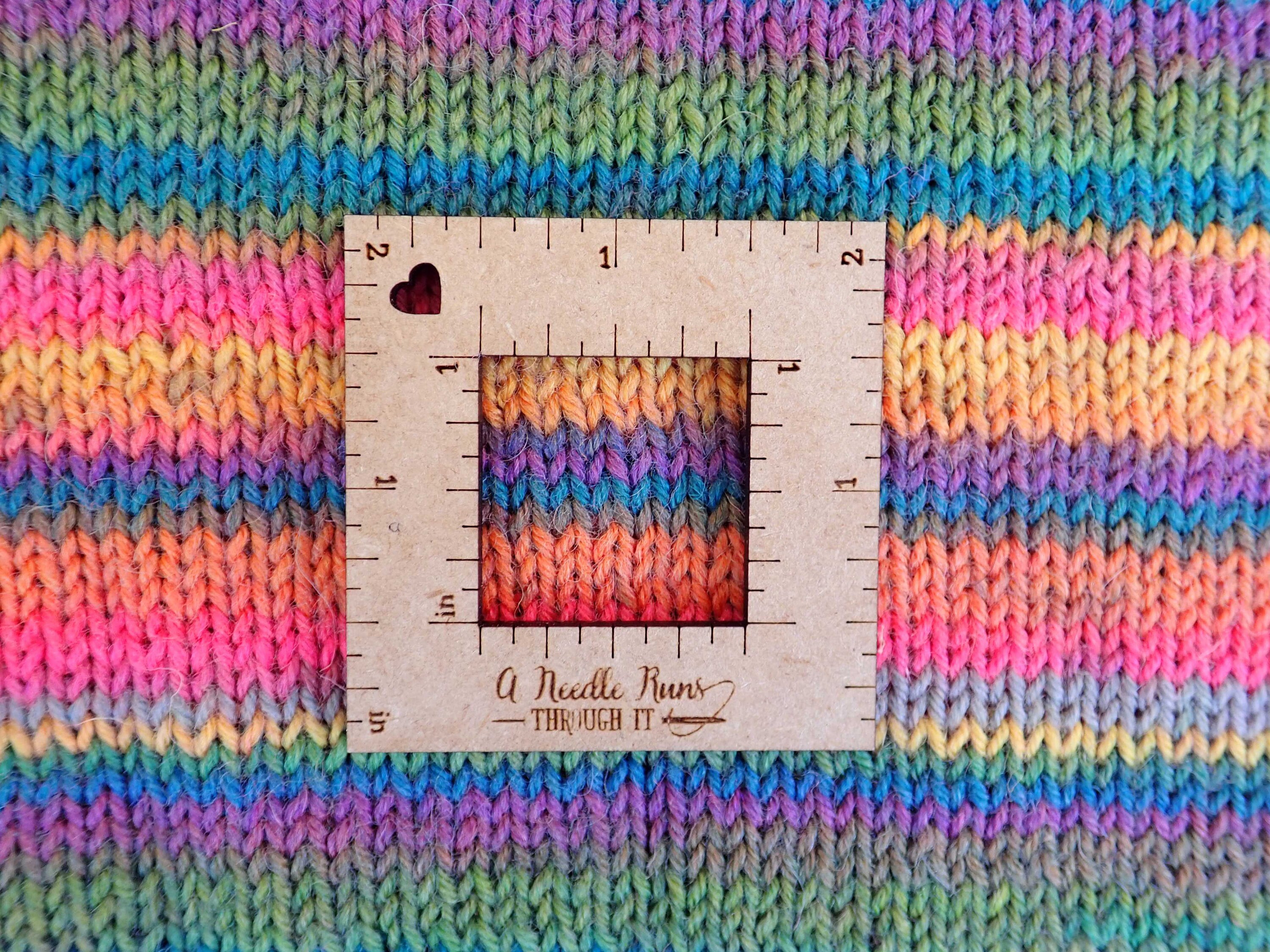 Knitting Gauge Swatch Ruler 4 Ruler 2ruler or - Etsy Australia